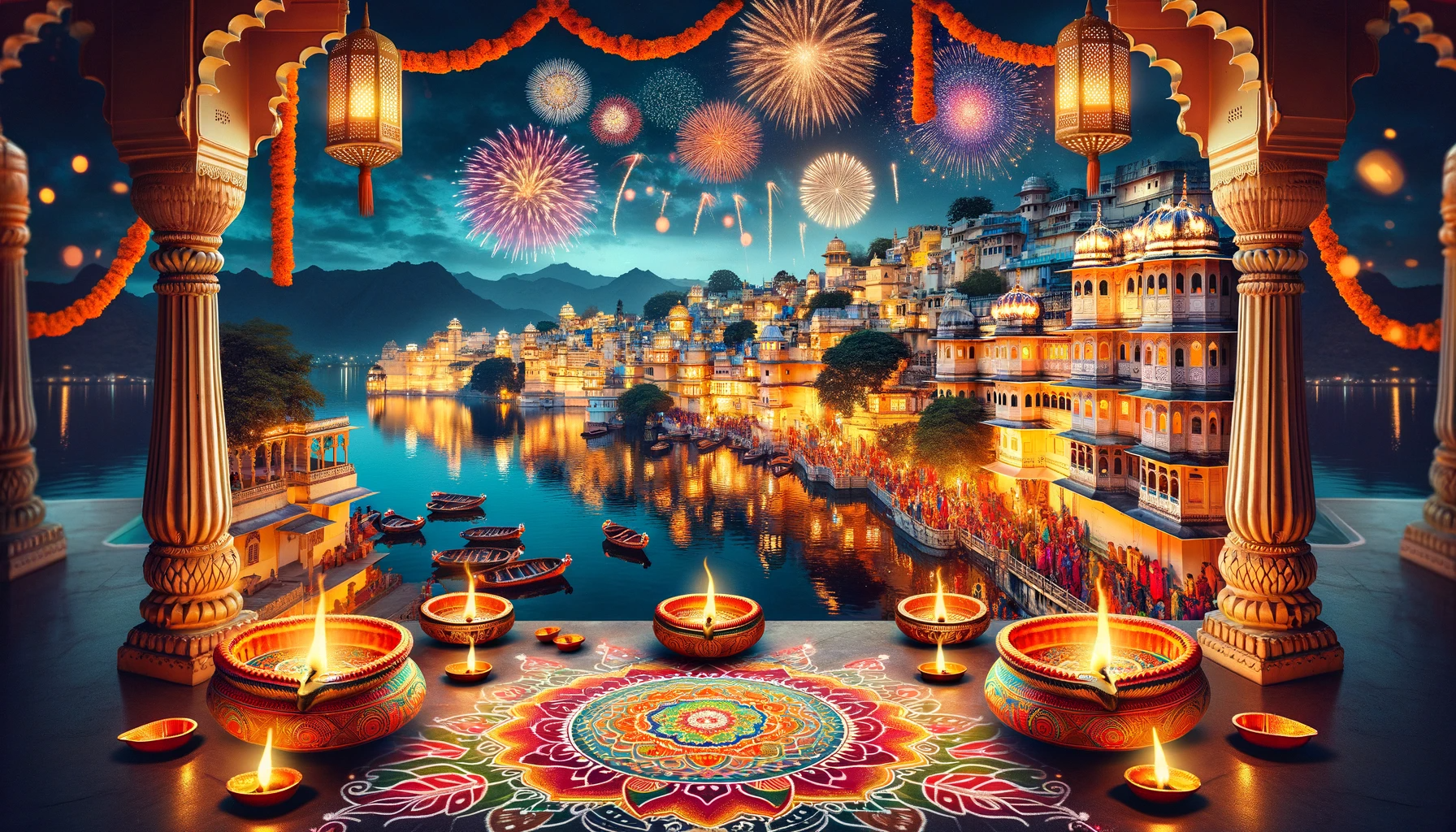 Welcomed in Udaipur for the Diwali Celebrations in 2025